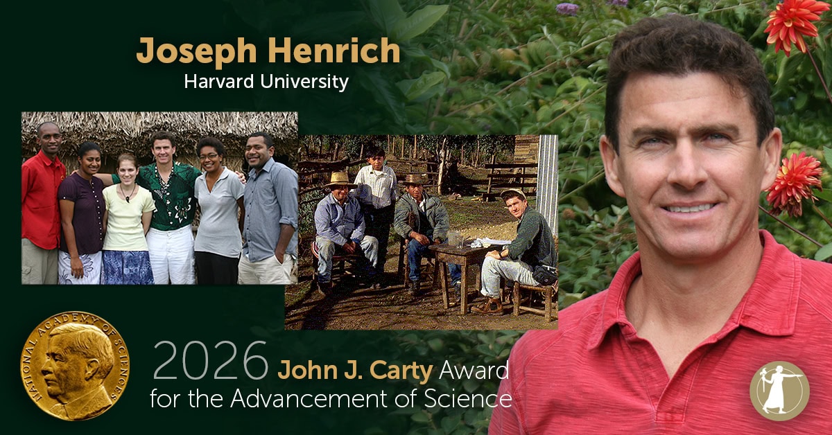 John J. Carty Award for the Advancement of Science – NAS